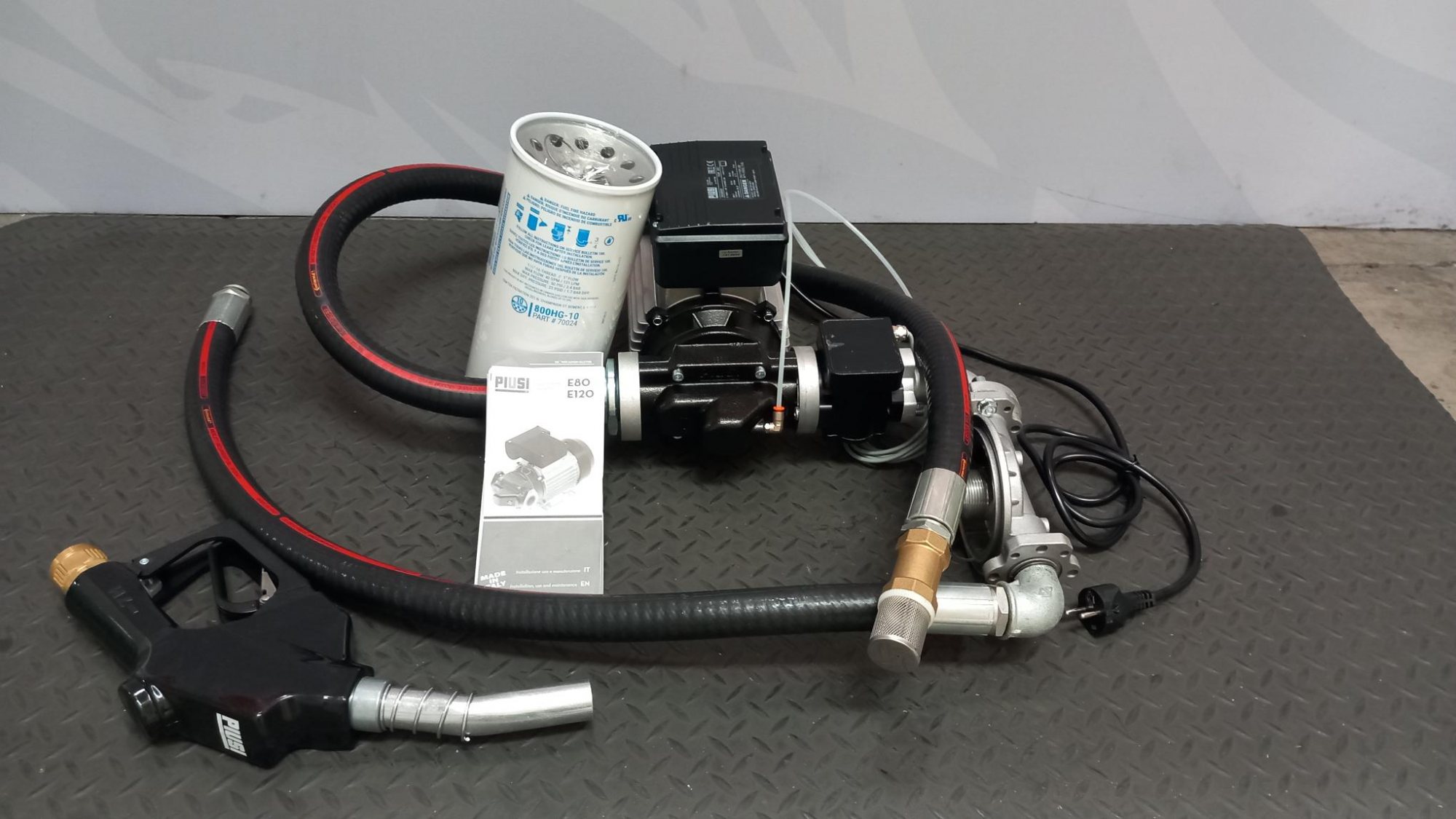 Piusi Panther E120 Diesel Transfer Pump kit 230v Pulse Outle - Fuel ...