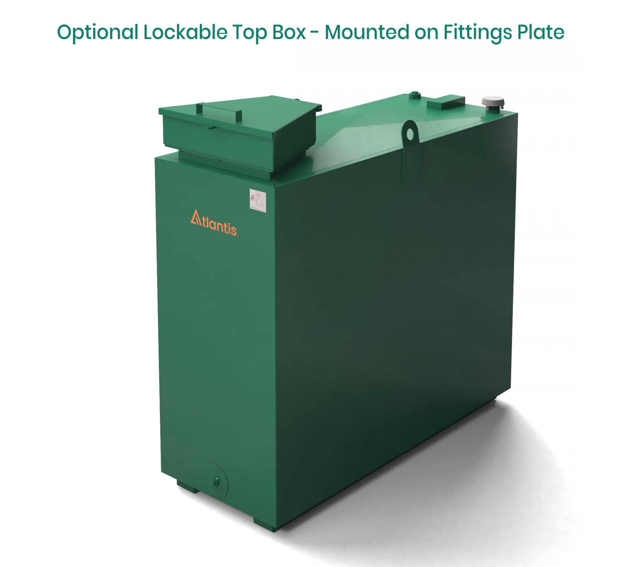 Atlantis 900L Steel Bunded Oil Tank with Imperium Technology - Fuel ...