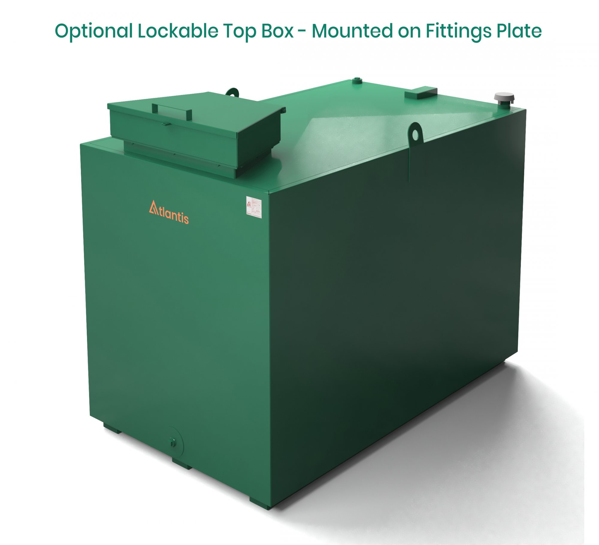 Atlantis 2000L Steel Bunded Oil Tank Imperium Technology - Fuel Tank Shop