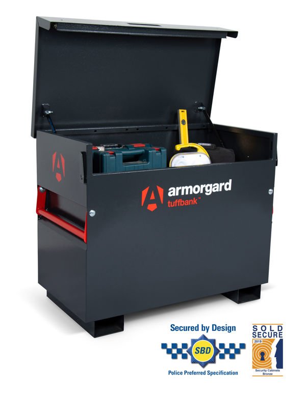 Armorgard TuffBank TB3 Secure Tool Site Box - Fuel Tank Shop
