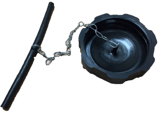 5 Inch Screw Cap Deso Oil Tank - Fuel Tank Shop