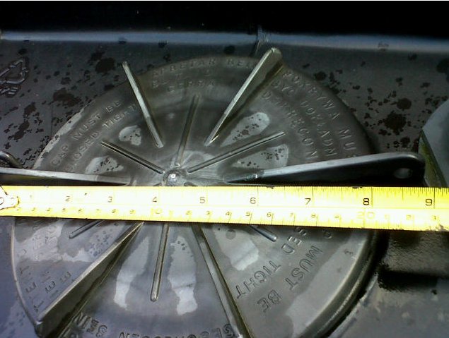 4 Inch Tank Lid for Titan Oil Tank - Fuel Tank Shop