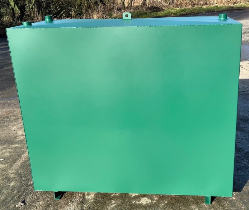 1240 Litre Single Skin Steel Oil Tank - Fuel Tank Shop