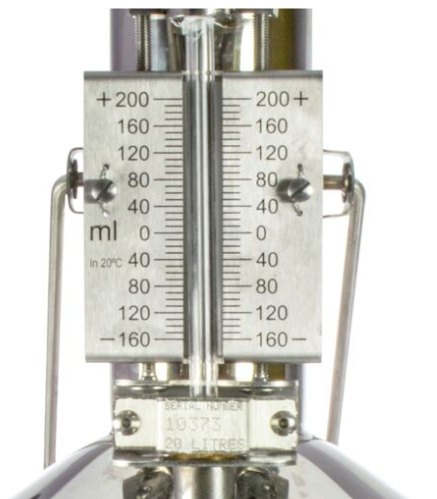 Test Measuring Cans - Stainless Steel - Fuel Tank Shop