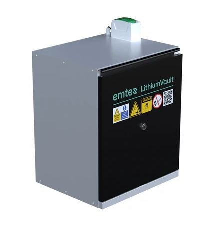 90 Minute Tested 1 Door Small Lithium-ION Battery Cabinet - Fuel Tank Shop