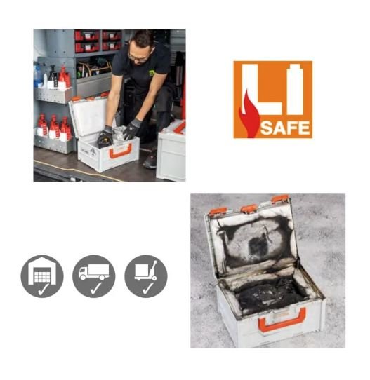 Fire Protection Box for Lithium-Ion batteries (Li-SAFE 2-L) - Fuel Tank ...