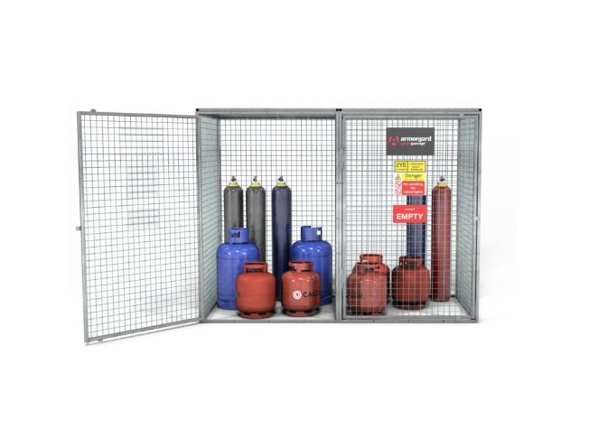 Armorgard Gorilla Gas Cage GGC66 Secure Storage Cage - Fuel Tank Shop